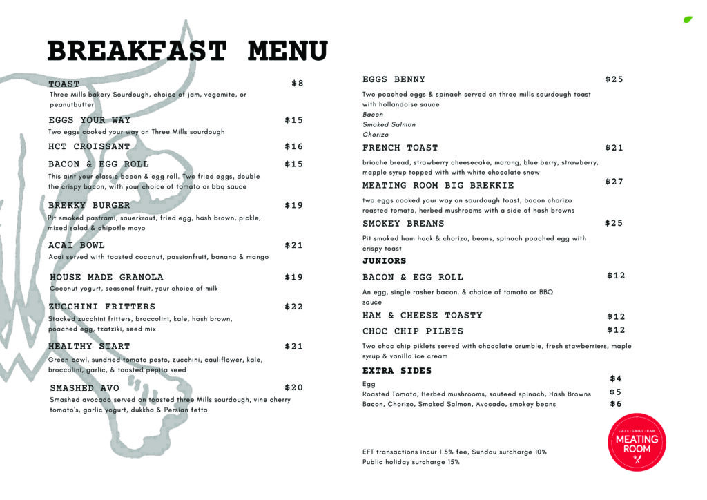 Meating Room Weston Creek - Cafe, Bar and Grill Canberra