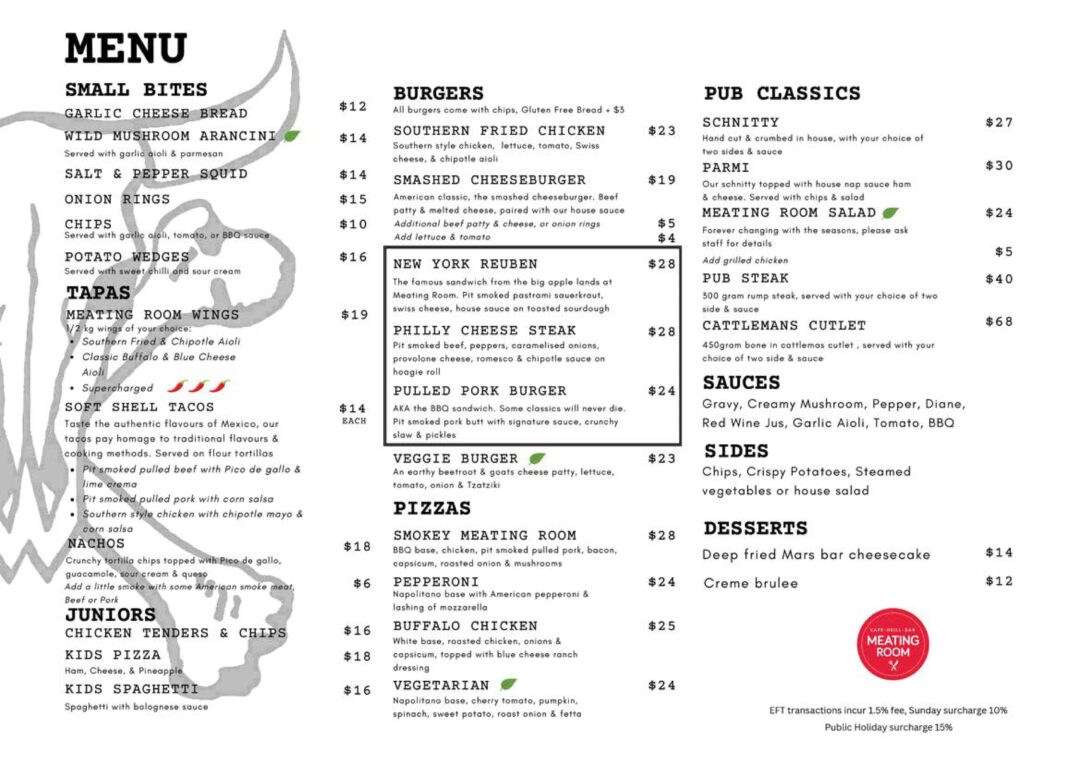 Meating Room Weston Creek - Cafe, Bar and Grill Canberra